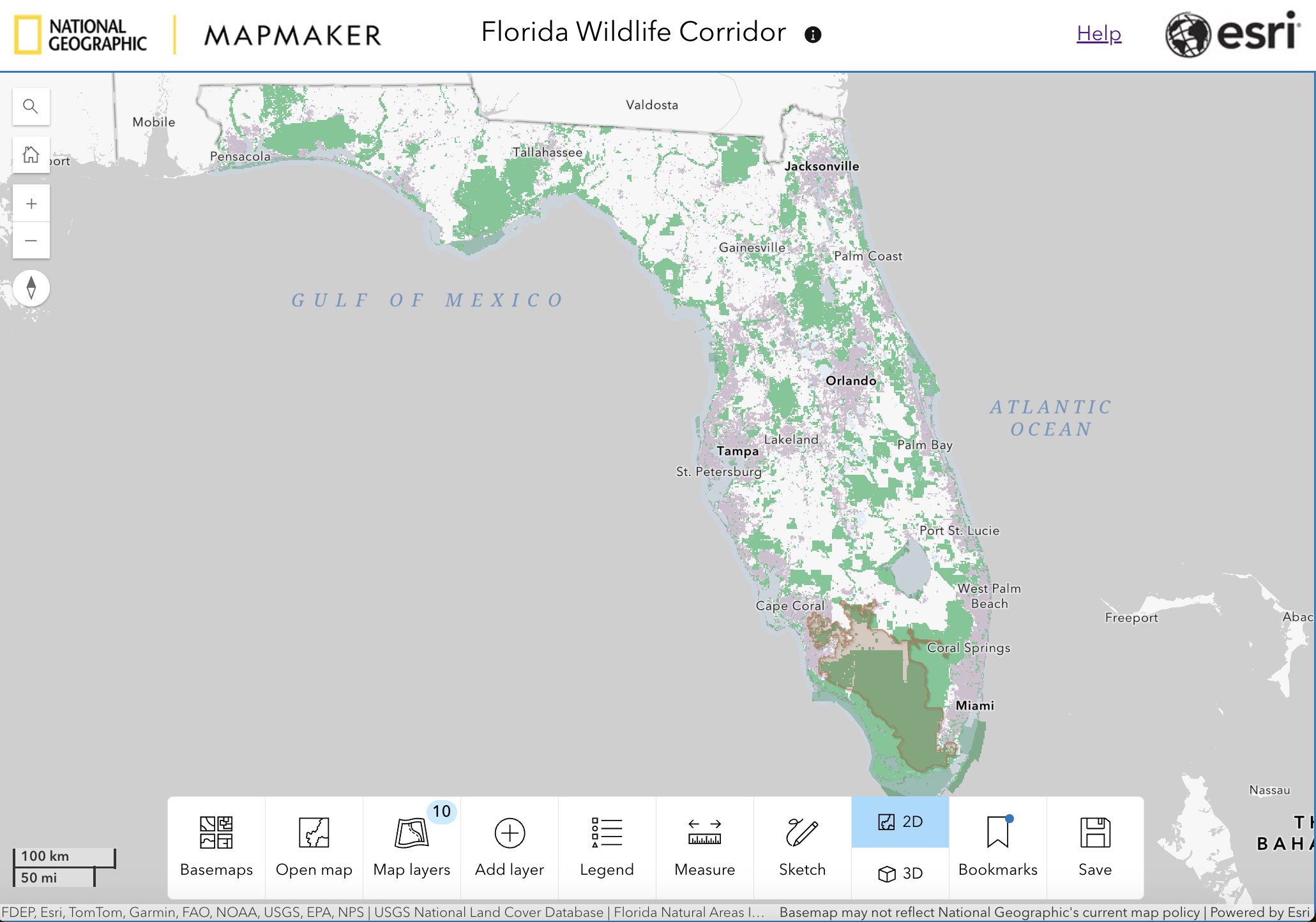 Florida Map Area Everglades Illustrated: These Maps Explain Florida's