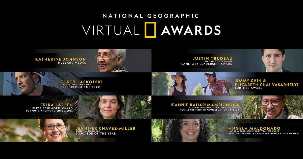 Meet the 2020 National Geographic Award Recipients