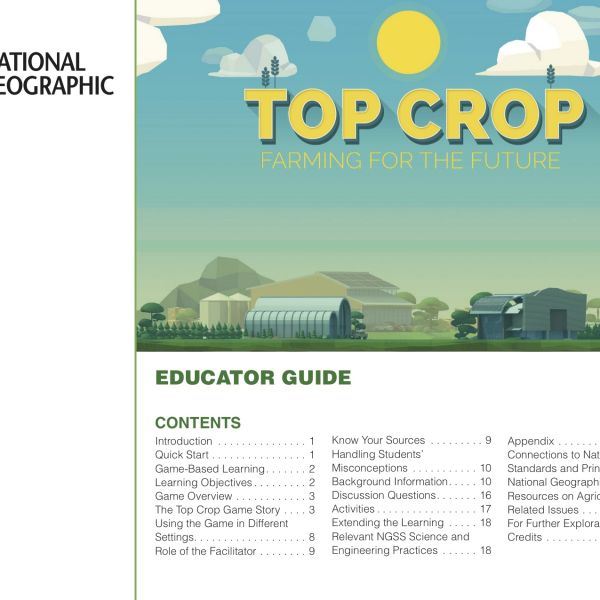 Top Crop: Farming for the Future Educator's Guide
