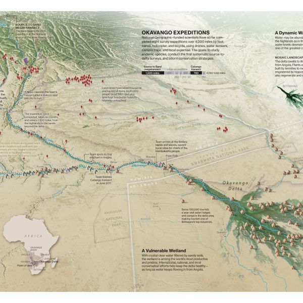 Okavango Delta Watershed