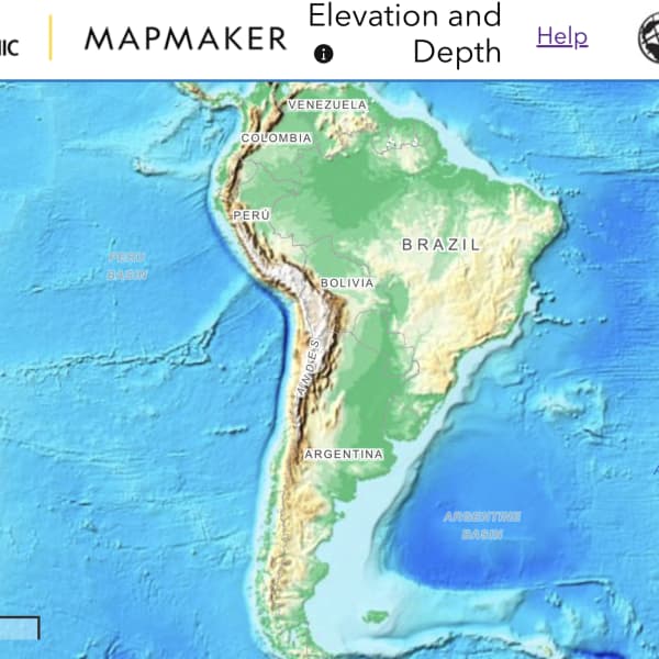 MapMaker: Elevation and Depth