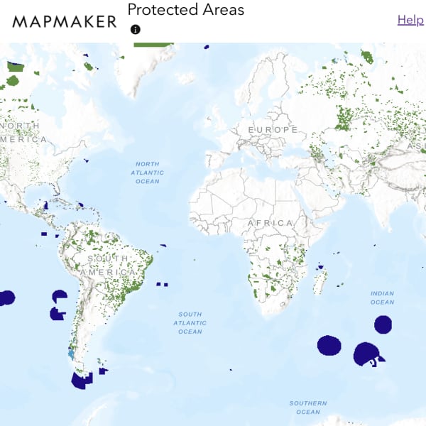 MapMaker: Protected Areas