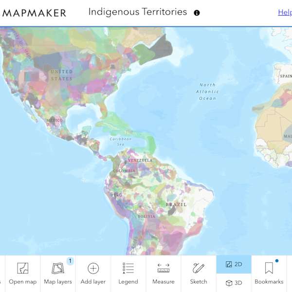 MapMaker: Indigenous Territories