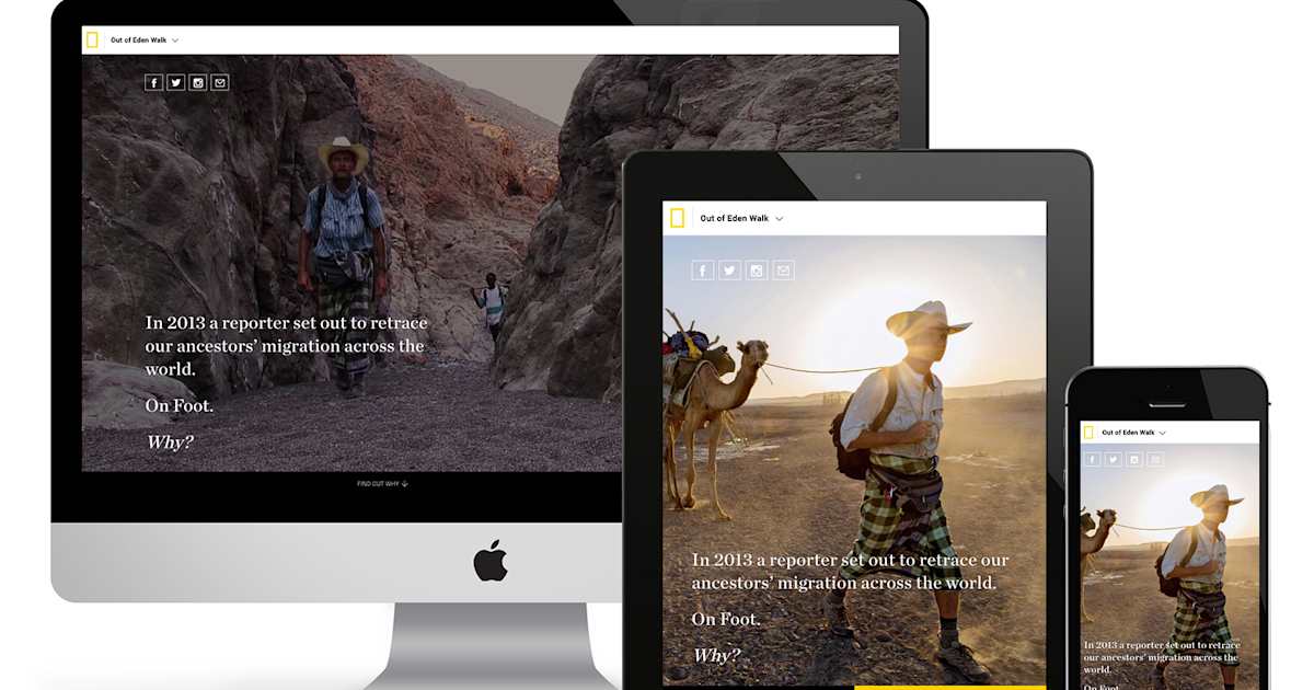 Welcome to the Redesigned Out of Eden Walk