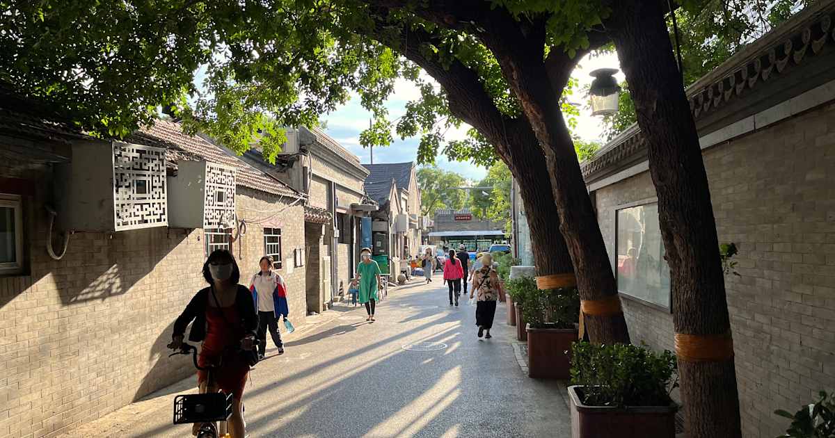 Walking Map: Mazes of Beijing