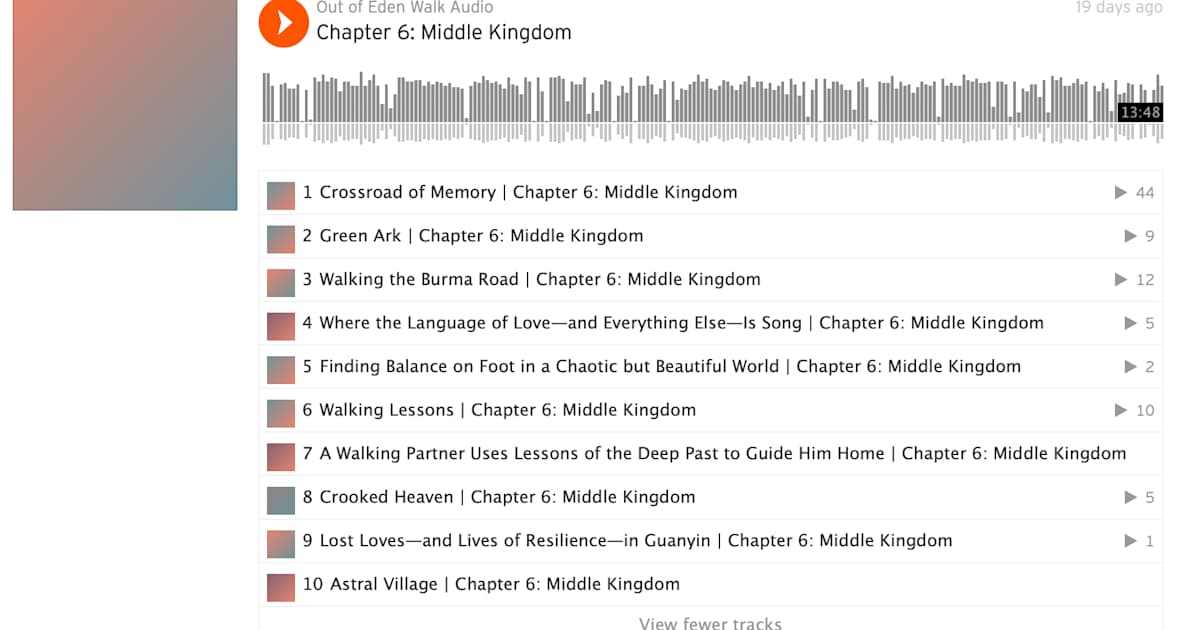 The Out of Eden Walk Project Converts its Global Storytelling to Audio ...