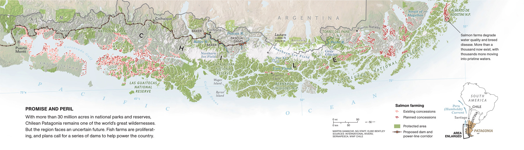 Patagonian Ice Fields